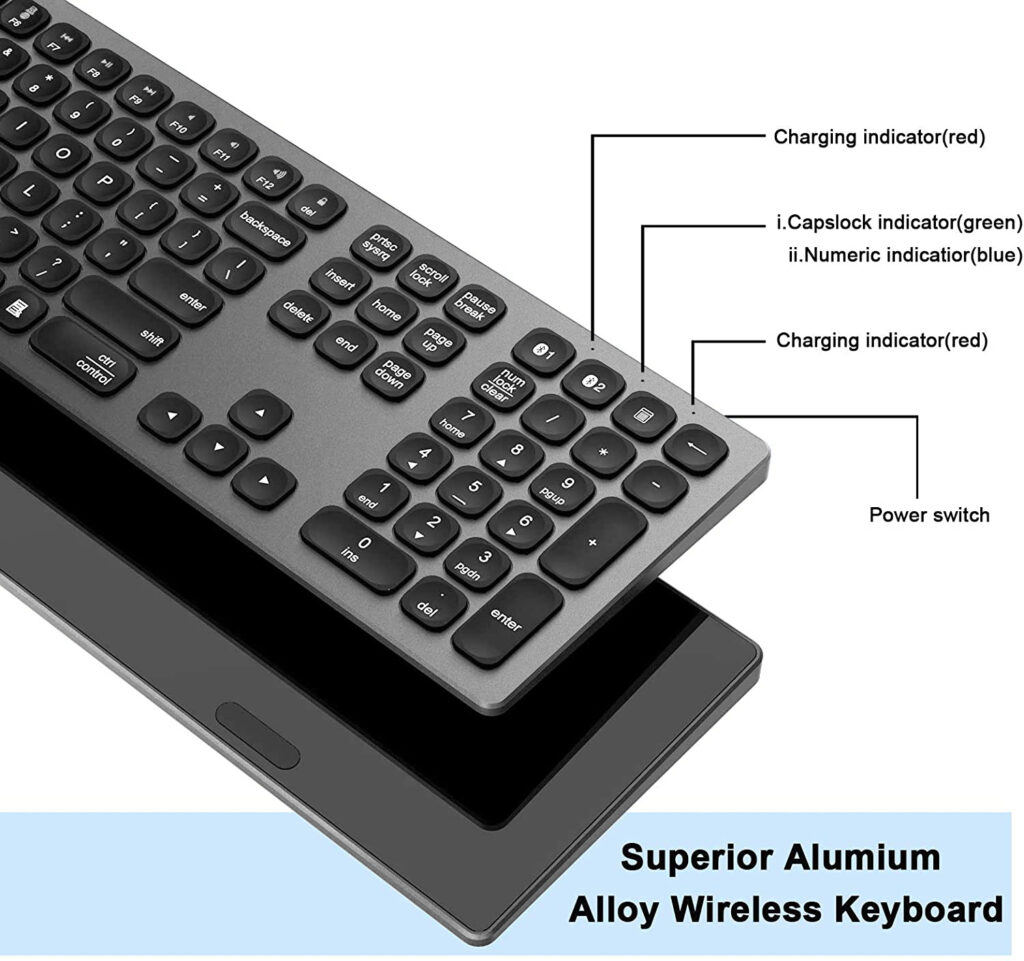 WIWU MKB-03 WIRELESS MAGIC KEYBOARD - WiWU Pakistan